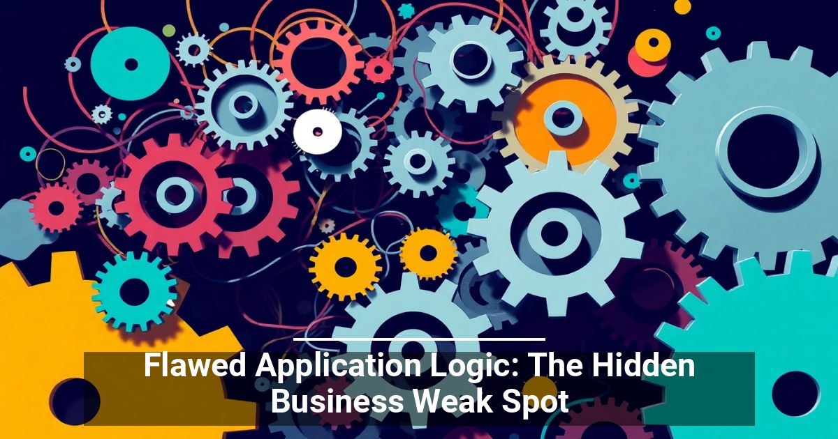 Flawed Application Logic: The Hidden Business Weak Spot | Business ...